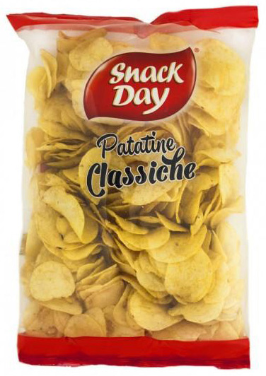 Test e Recensione SNACK DAY (LIDL) PATATINE CLASSICHE | Altroconsumo