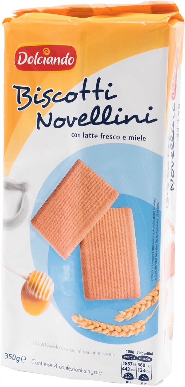 Test e Recensione DOLCIANDO (EUROSPIN) BISCOTTI NOVELLINI CON LATTE ... Test e Recensione DOLCIANDO (EUROSPIN) BISCOTTI NOVELLINI CON LATTE ...