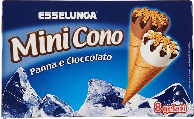 Test e Recensione ESSELUNGA MINI CONO PANNA E CIOCCOLATO | Altroconsumo