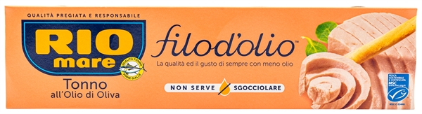 Test e Recensione RIO MARE FILODOLIO TONNO ALL'OLIO DI OLIVA | Altroconsumo