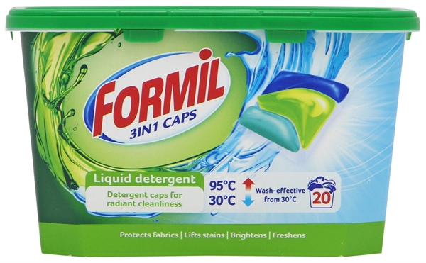Detersivo FORMIL (LIDL) 3IN1 CAPS, test e recensione | Altroconsumo
